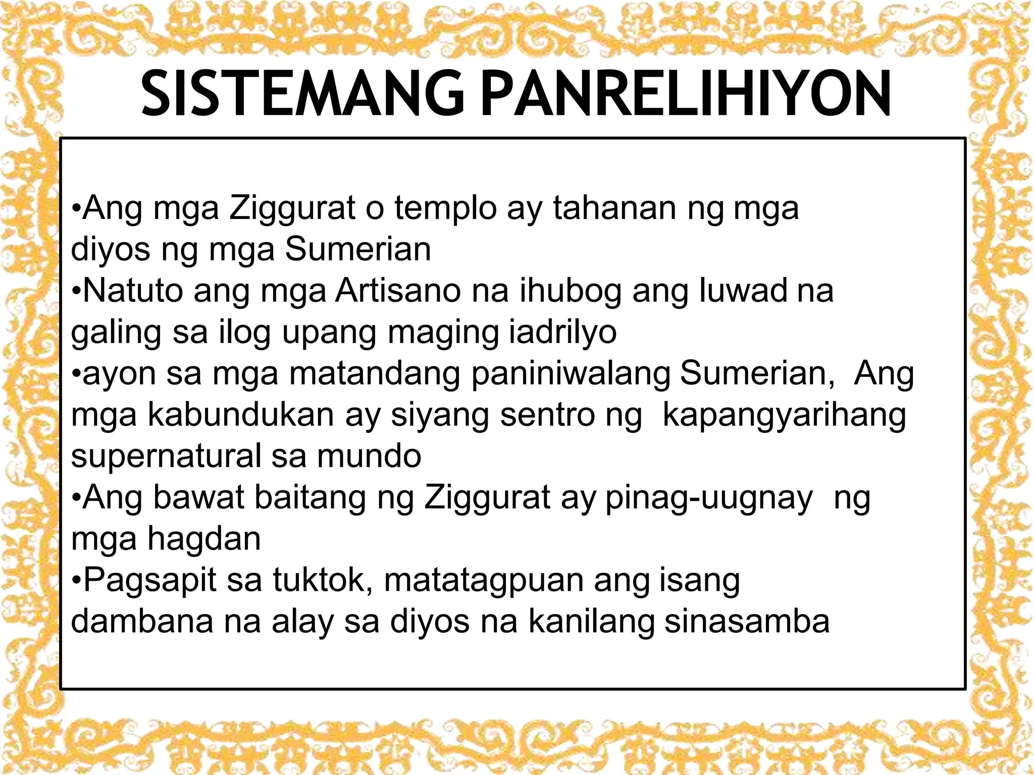 GRADE 8 SUMER.pptx kabihasnang sumerian ppt | PPTX