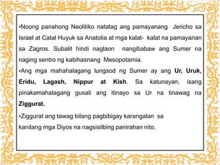 GRADE 8 SUMER.pptx kabihasnang sumerian ppt | PPTX