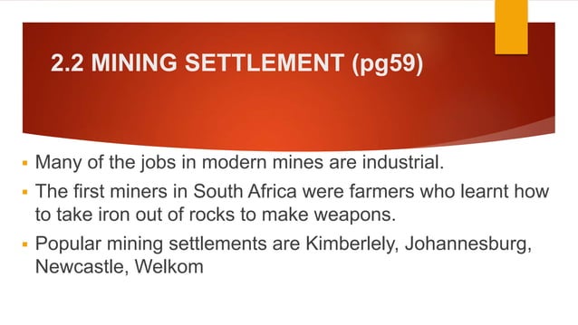 Grade 8 term 3 Geography (settlement) | PPTX