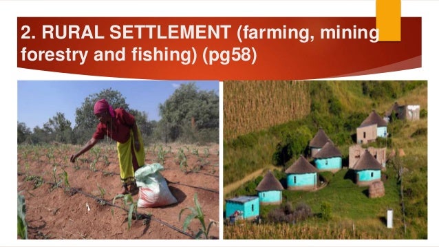 Grade 8 term 3 Geogeography (settlement)