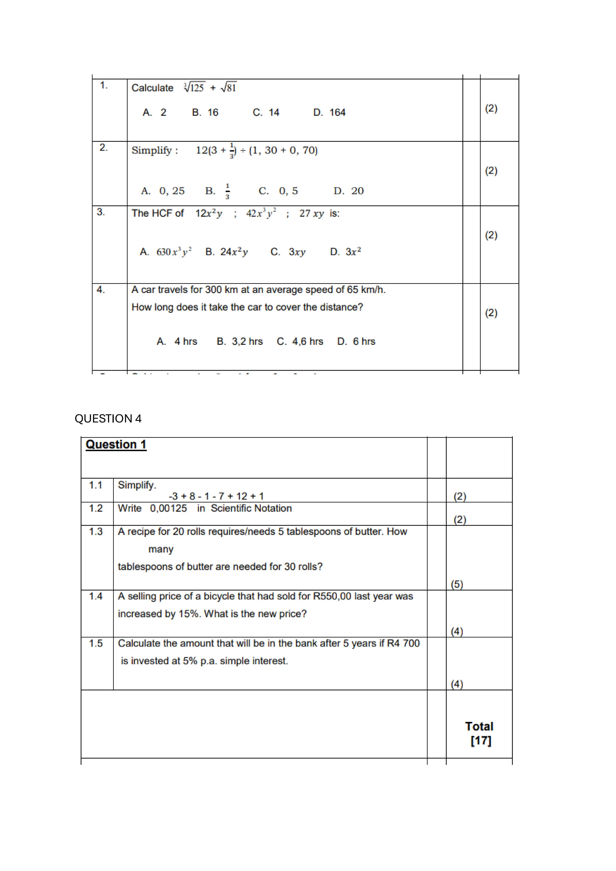 GRADE 8 MATHEMATICS PRACTICE QUESTIONS WHOLE NUMBERS.pdf