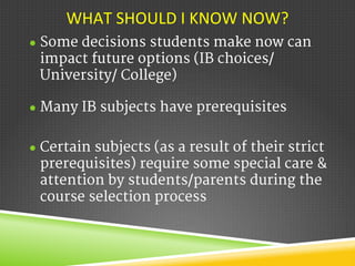 Grade 9 10 course selection parents info jan21 2016 | PPTX