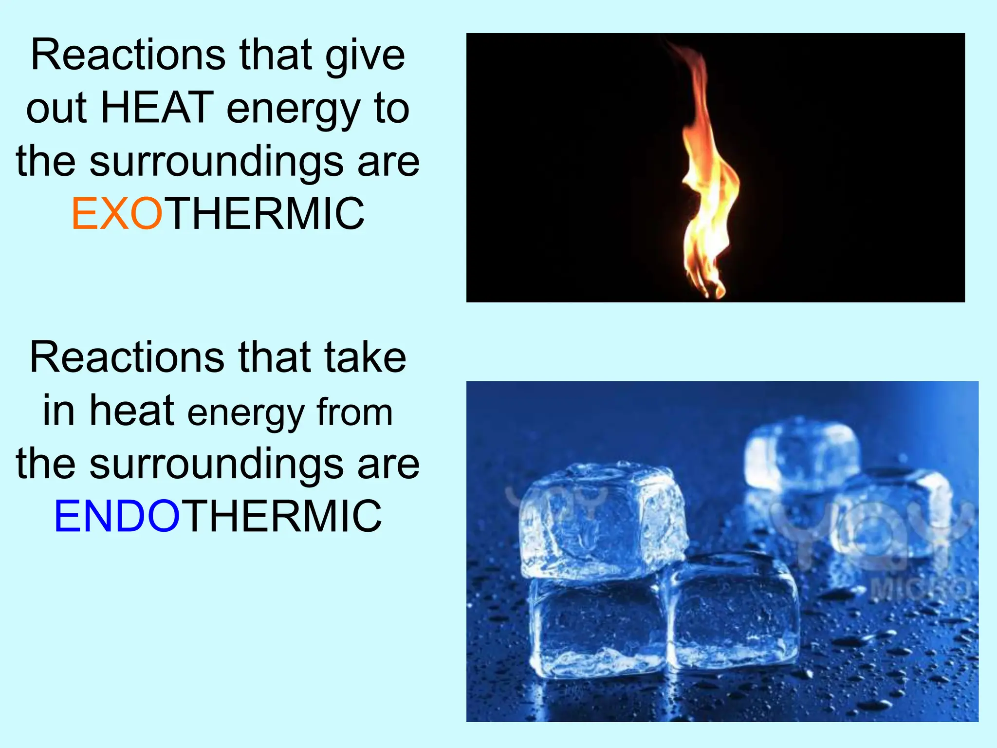 exothermic and endothermic reactions ppt | PPT