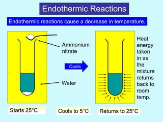 exothermic and endothermic reactions ppt | PPT