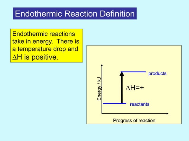 exothermic and endothermic reactions ppt | PPT
