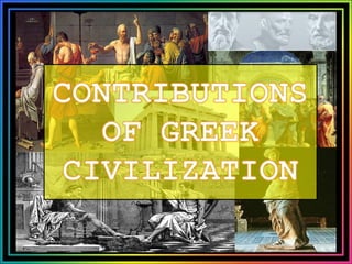 Grade 9 greek contribution | PPT