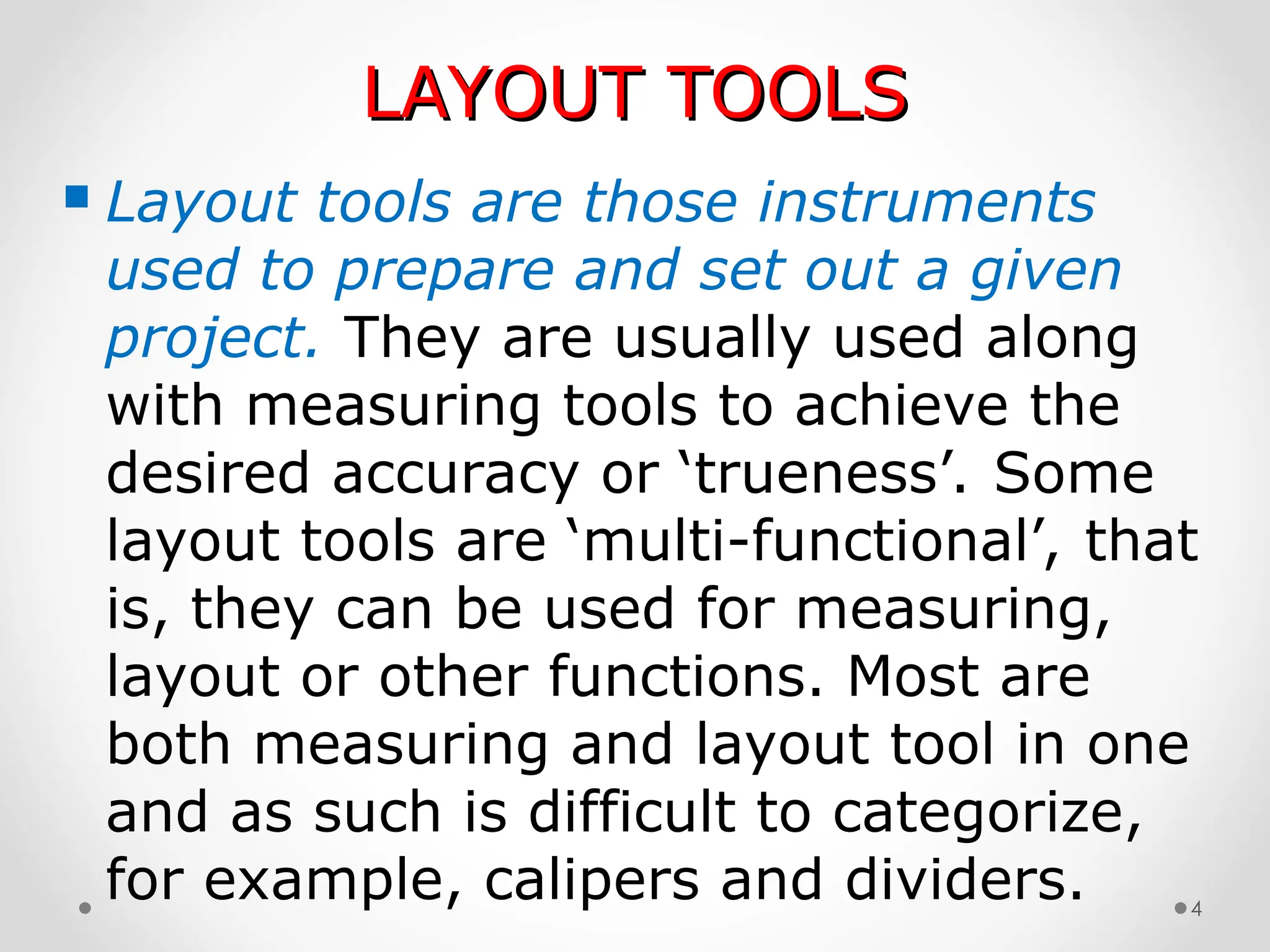 Grade 9 - handout on introduction to handtools.ppt