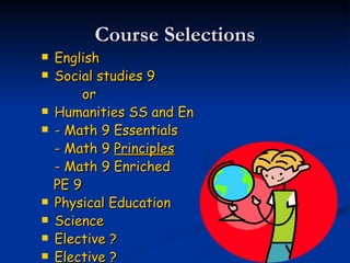 Grade 9.ppt 2012 2013 | PPT