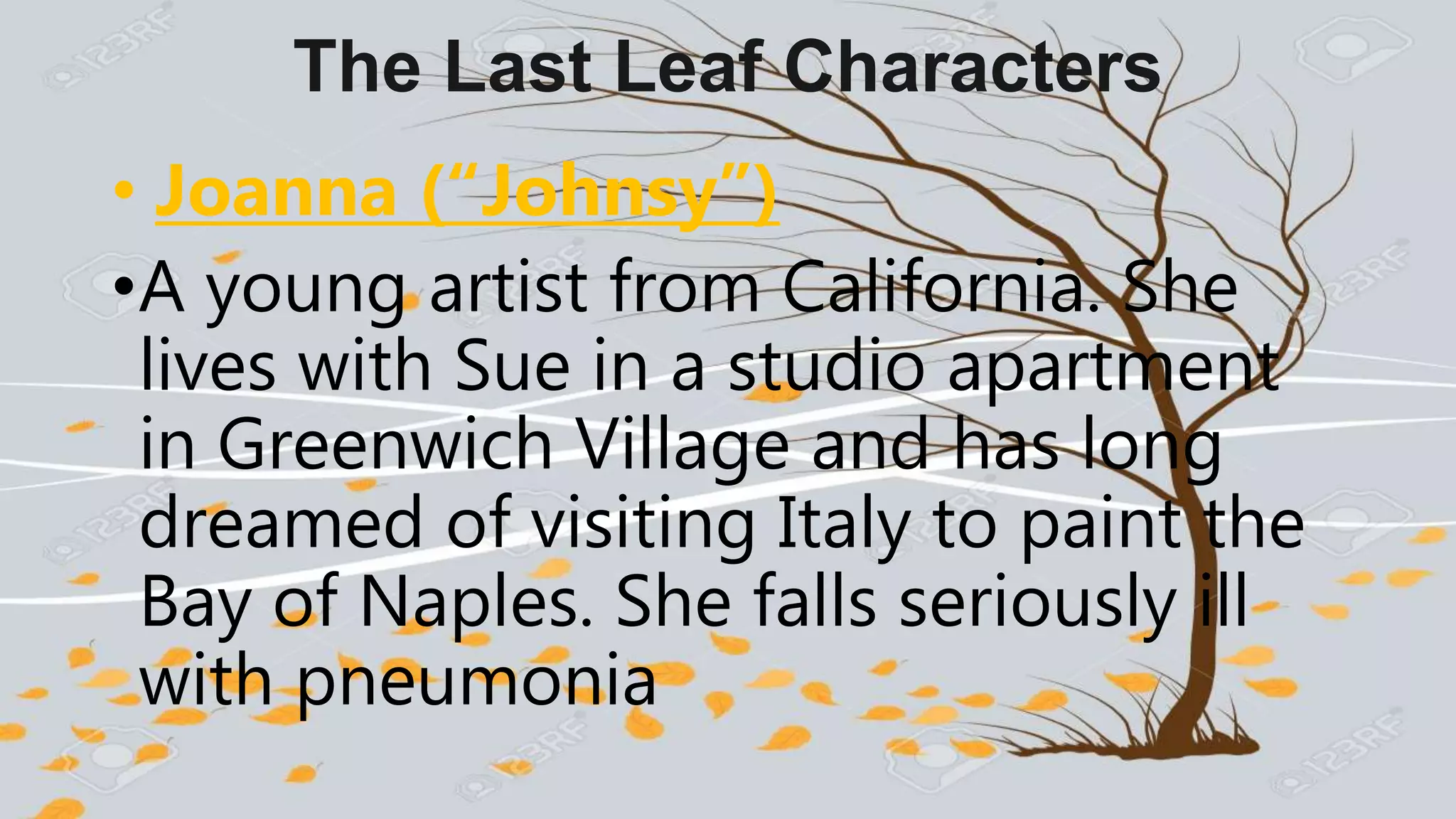 Grade 9 - The Last Leaf.pptx