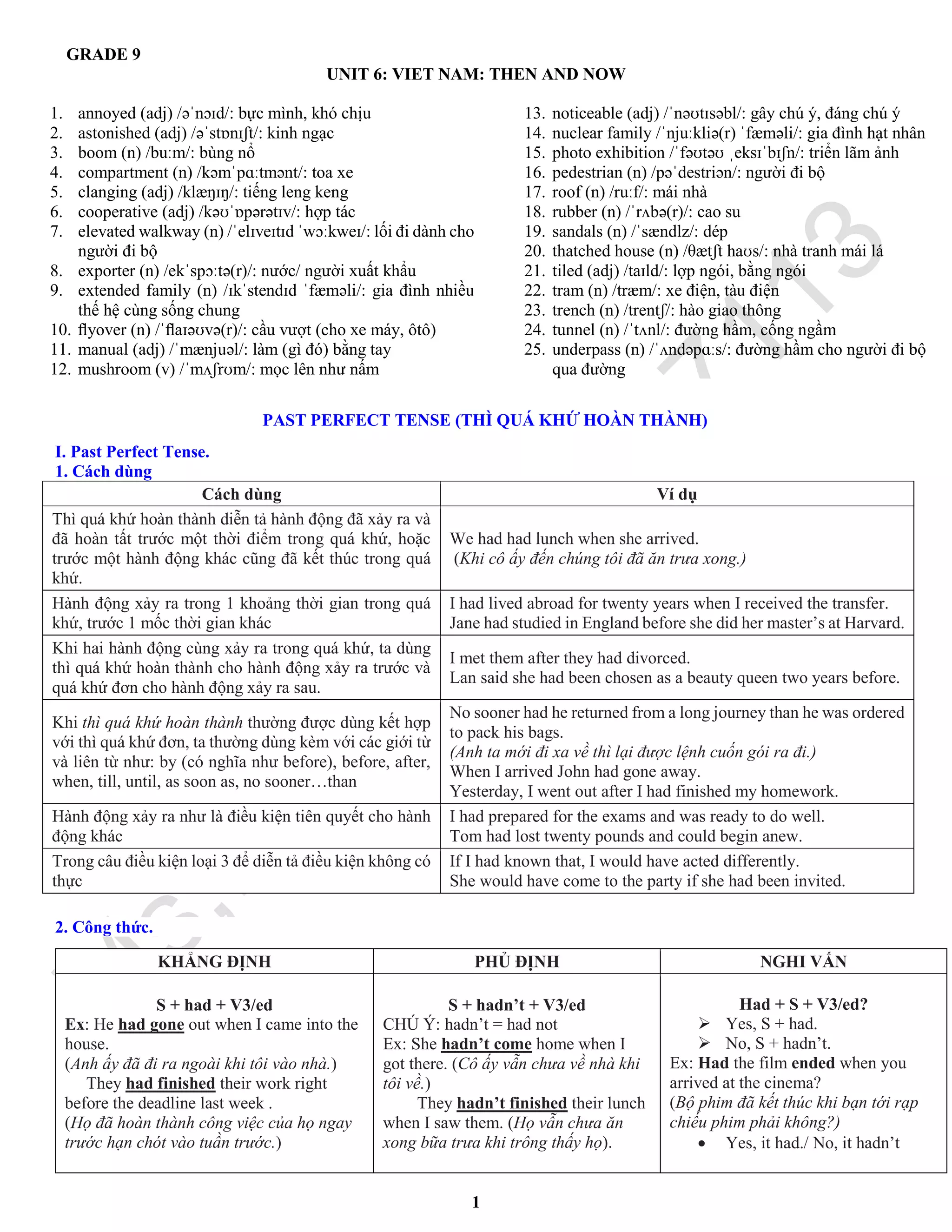 GRADE 9-UNIT 6 +LISTENING.docx