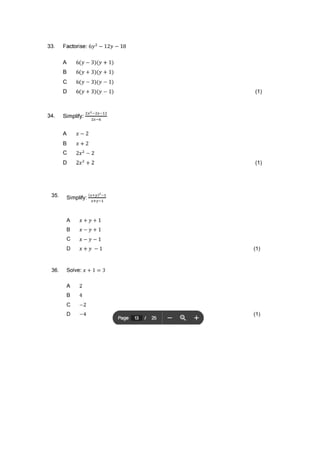 GRADE 9 ALGEBRAIC EXPRESSIONS AND EQUATIONS 2023.pdf