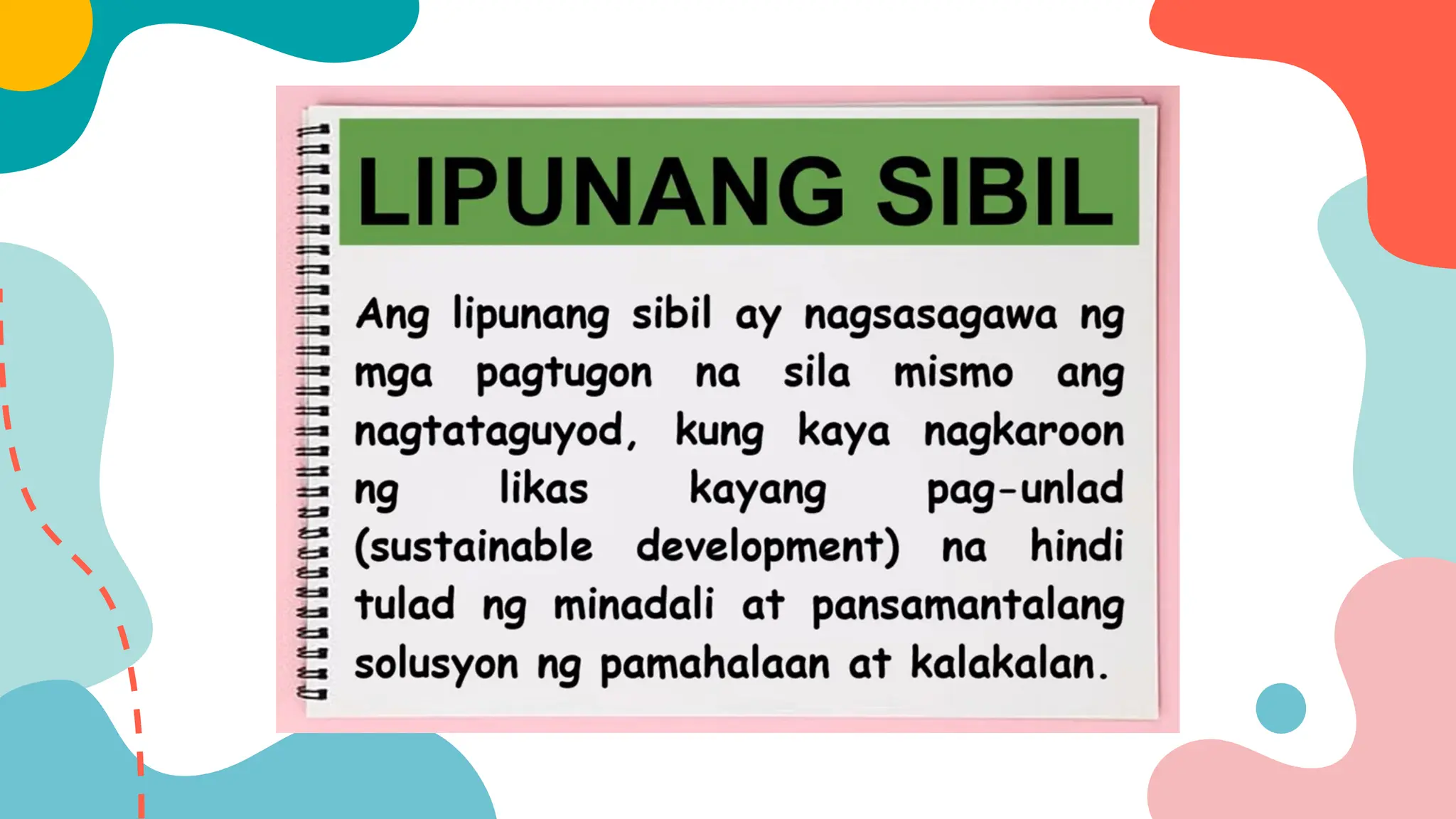 GRADE 9 ARALIN 4 LIPUNANG SIBIL, MEDIA AT SIMBAHAN.pptx