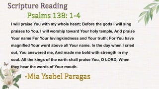 Grade 9 Chapel SERVICE PPT.pptx presentation | PPTX