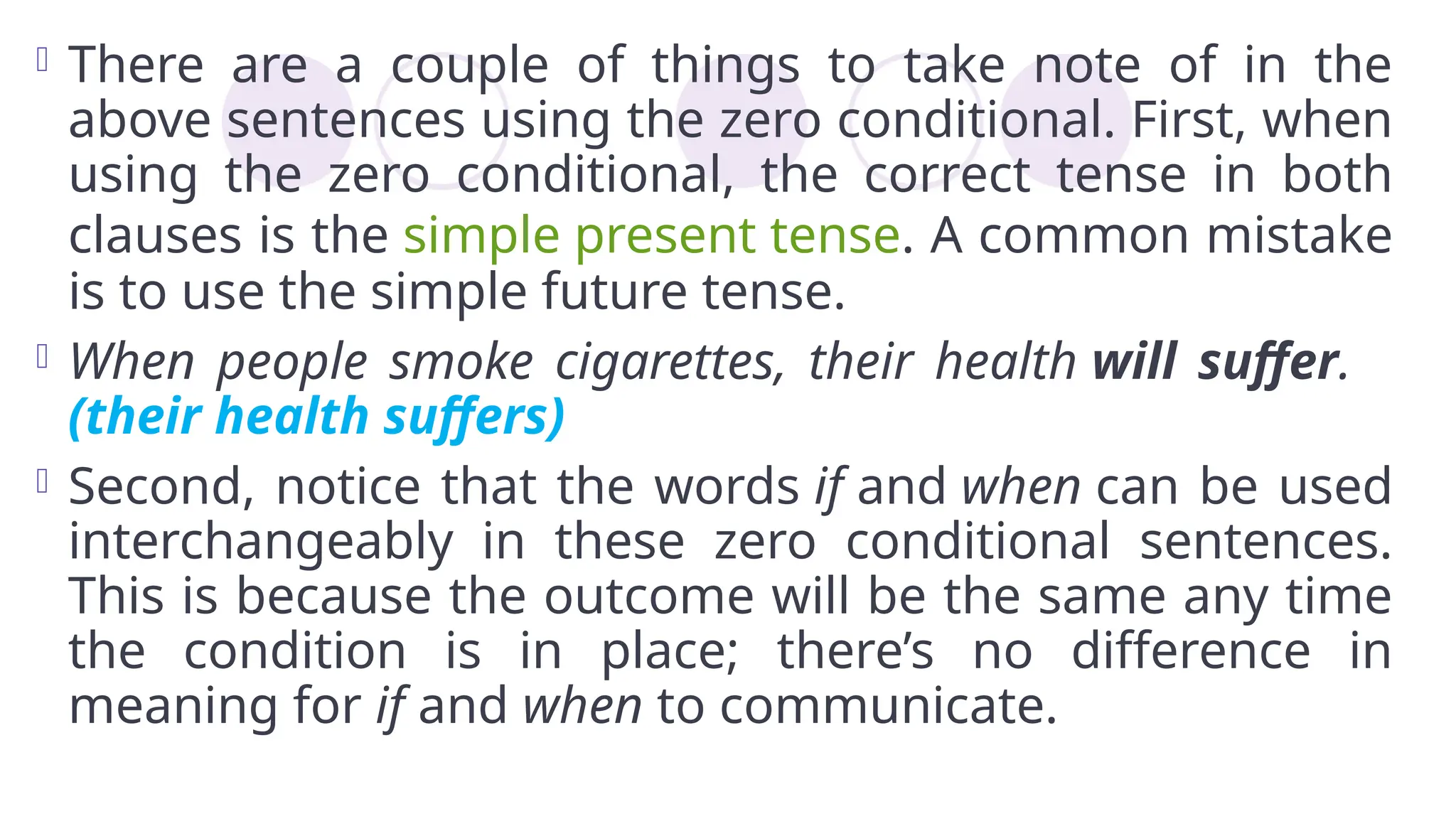 Grade 9 (Conditionals) powerpoint presentation | PPTX