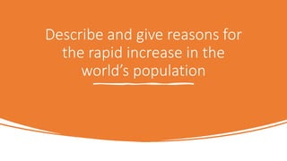 Grade 9 Consequences of Overpopulation | PPTX