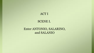 THE MERCHANT OF VENICE PART 2 | PPT