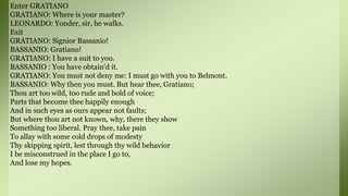 THE MERCHANT OF VENICE PART 4 | PPTX