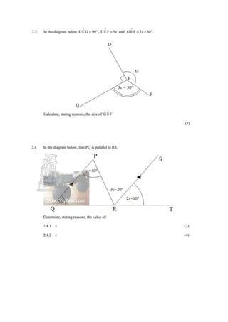 GRADE 9 MATHEMATICS GEOMETRY QUESTIONS.pdf