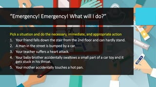 GRADE 9 HEALTH - FIRST AID AND FIRST AIDER.pptx