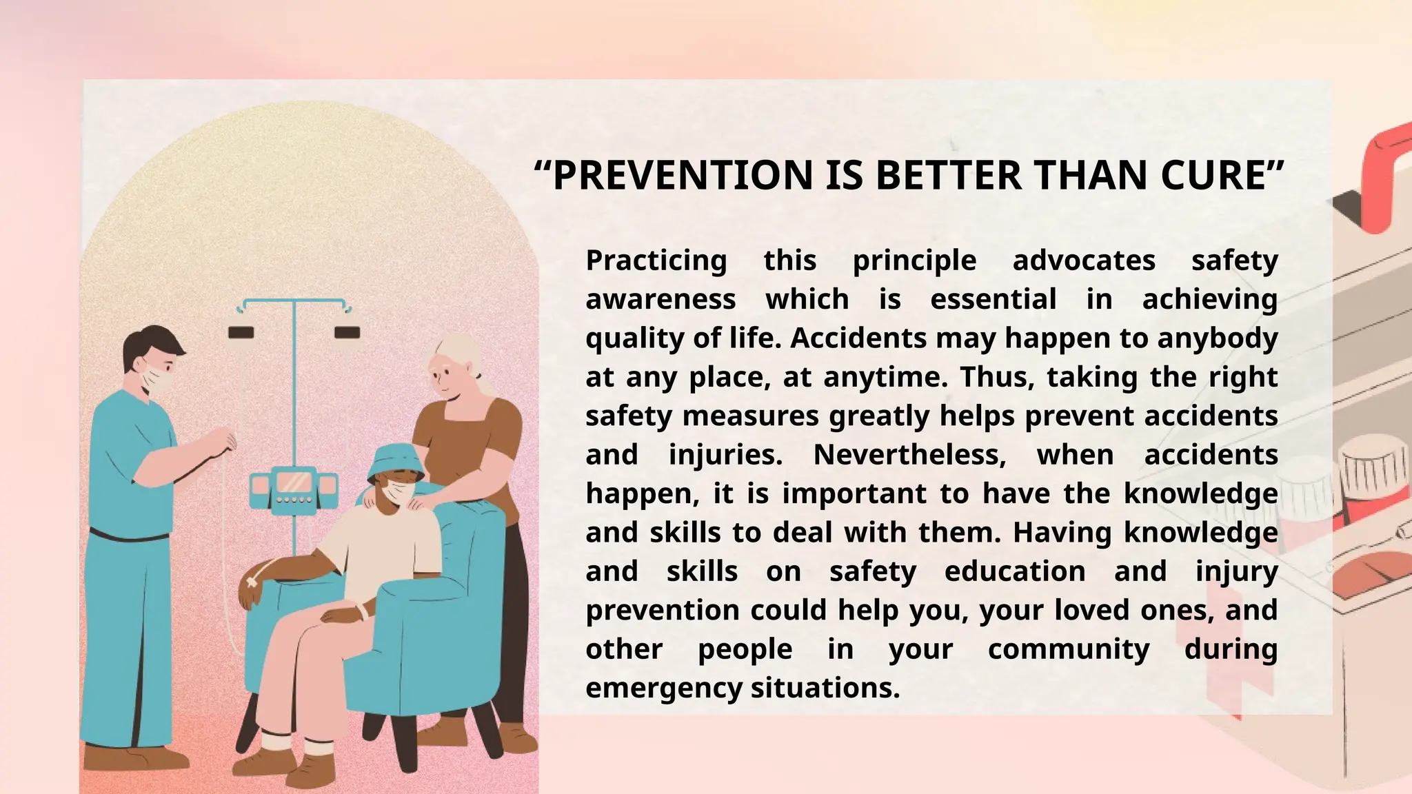 UNINTENTIONAL INJURIES PREVENTION, SAFETY AND FIRST AID | PPTX