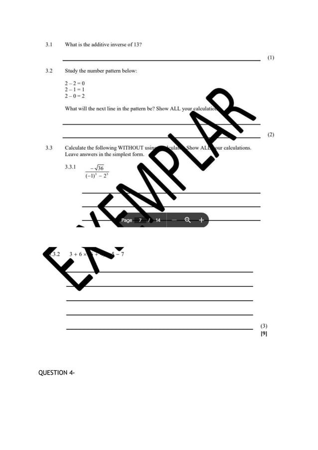 Grade 9 Integer Questions Updated Practice .pdf