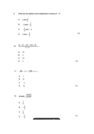 Grade 9 Integer Questions Updated Practice .pdf