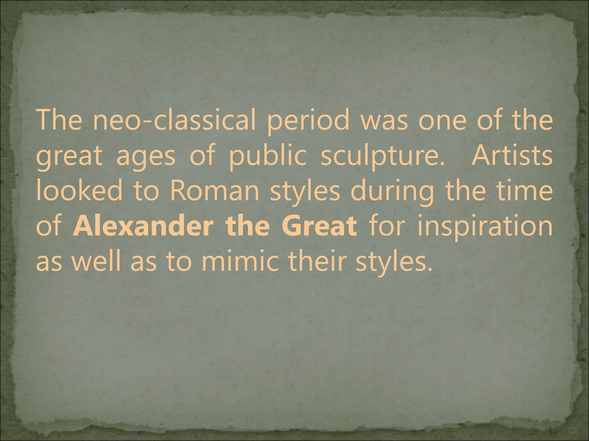 Grade 9 lecture neo classical and romantic period arts | PPT
