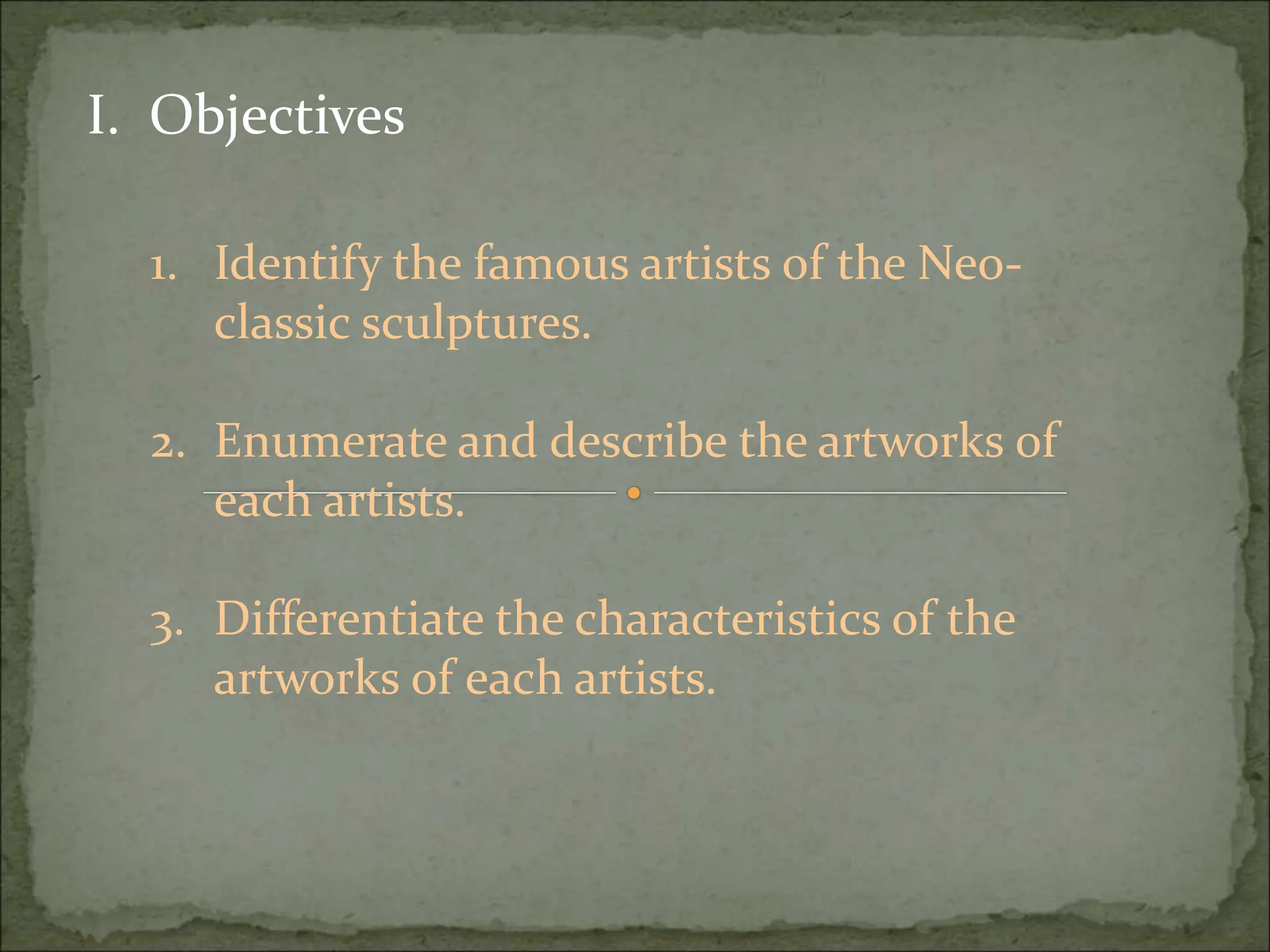 Grade 9 lecture neo classical and romantic period arts | PPT