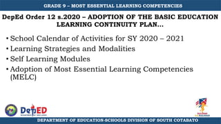 GRADE 9 MATH MELC .pptx