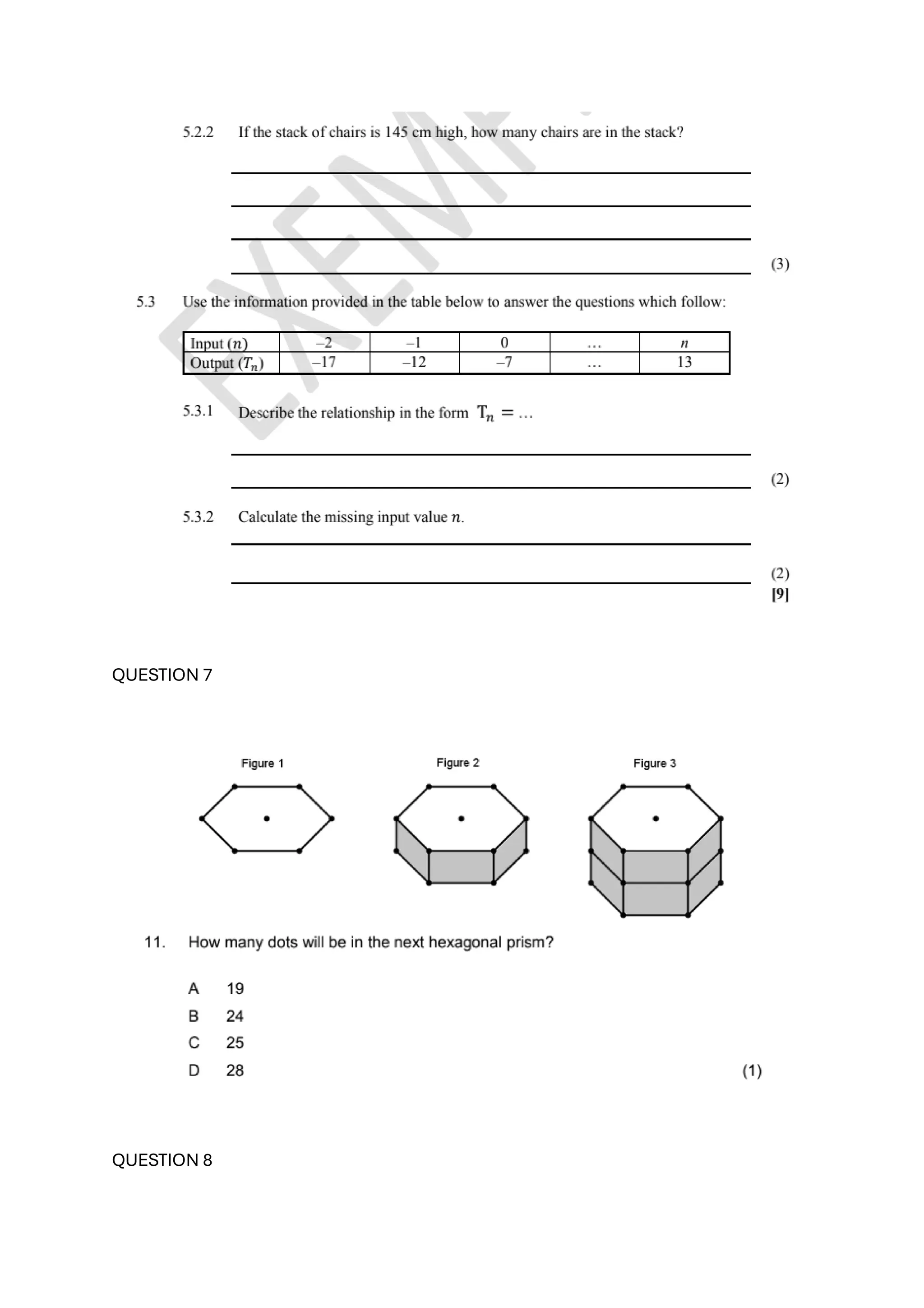 GRADE 9 MATHS NUMBER PATTERNS QUESTIONS.pdf