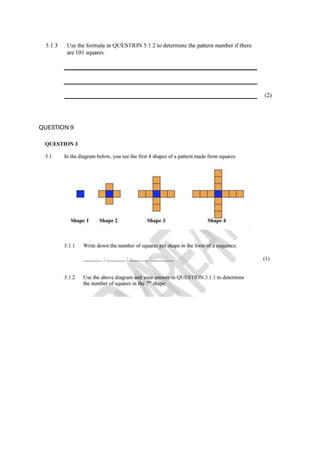 GRADE 9 MATHS NUMBER PATTERNS QUESTIONS.pdf