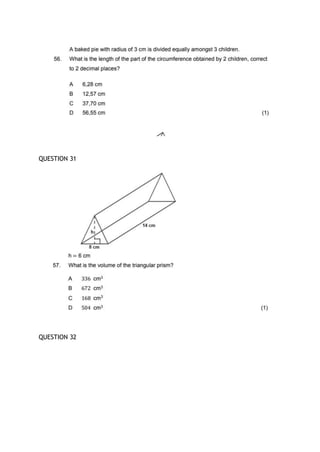 Grade 9 Paper 2 Perimeter, Surface Area and Volume Questions (1).pdf
