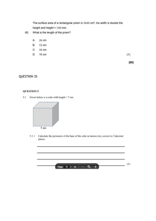 Grade 9 Paper 2 Perimeter, Surface Area and Volume Questions (1).pdf