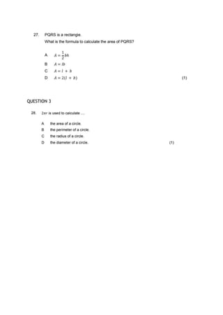Grade 9 Paper 2 Perimeter, Surface Area and Volume Questions (1).pdf