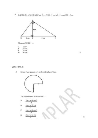 Grade 9 Paper 2 Perimeter, Surface Area and Volume Questions (1).pdf