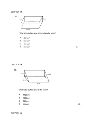 Grade 9 Paper 2 Perimeter, Surface Area and Volume Questions (1).pdf