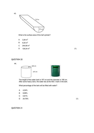 Grade 9 Paper 2 Perimeter, Surface Area and Volume Questions (1).pdf