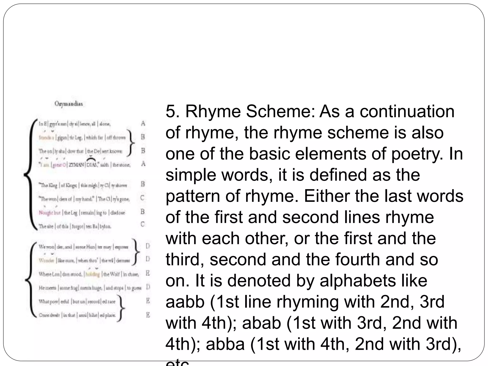Grade 9 Poetry and its Basic Elements | PPTX