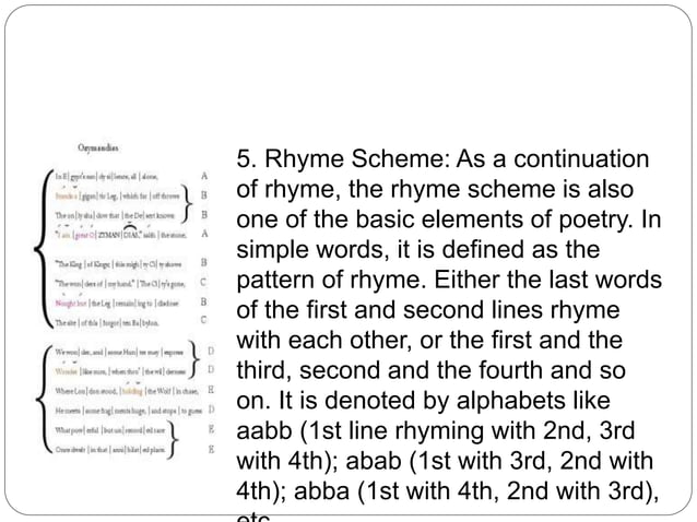 Grade 9 Poetry and its Basic Elements | PPTX
