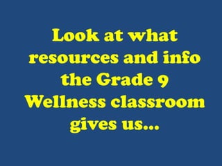 Grade 9 posters of 6 components of health ppt | PPTX