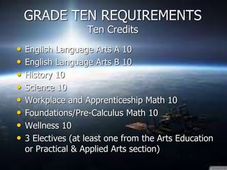 Grade 9 2017-2018 | PPTX