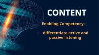 Judging the validity of the evidence listened to | PPTX