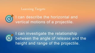 Projectile Motion || Grade 9 Physics || K to 12 Science | PPTX