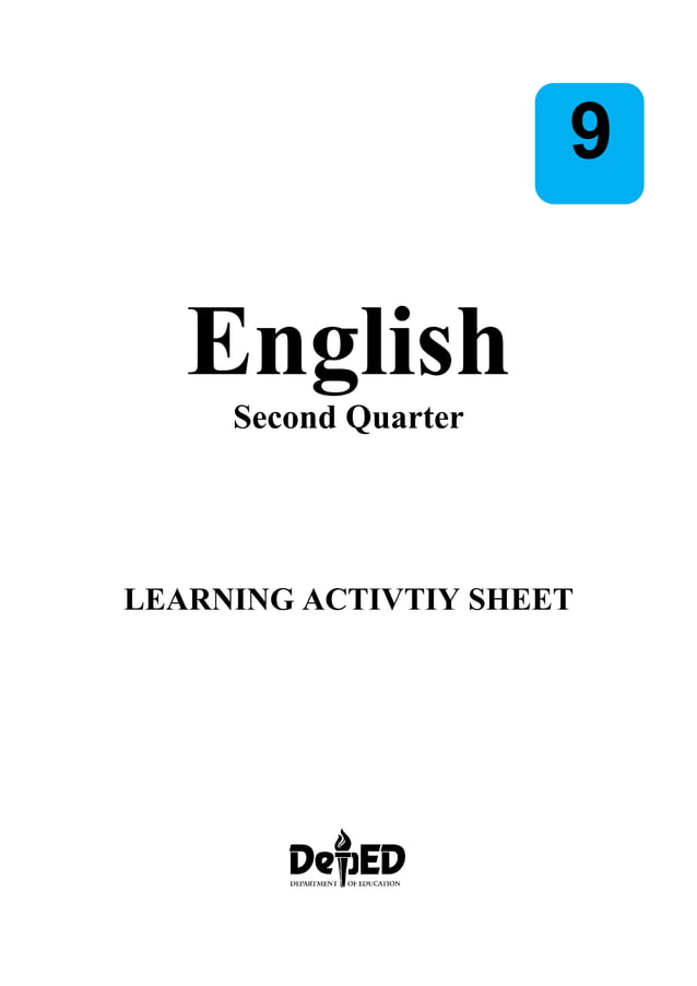 Grade 9 Quarter 2 Las Module 1 Pdf