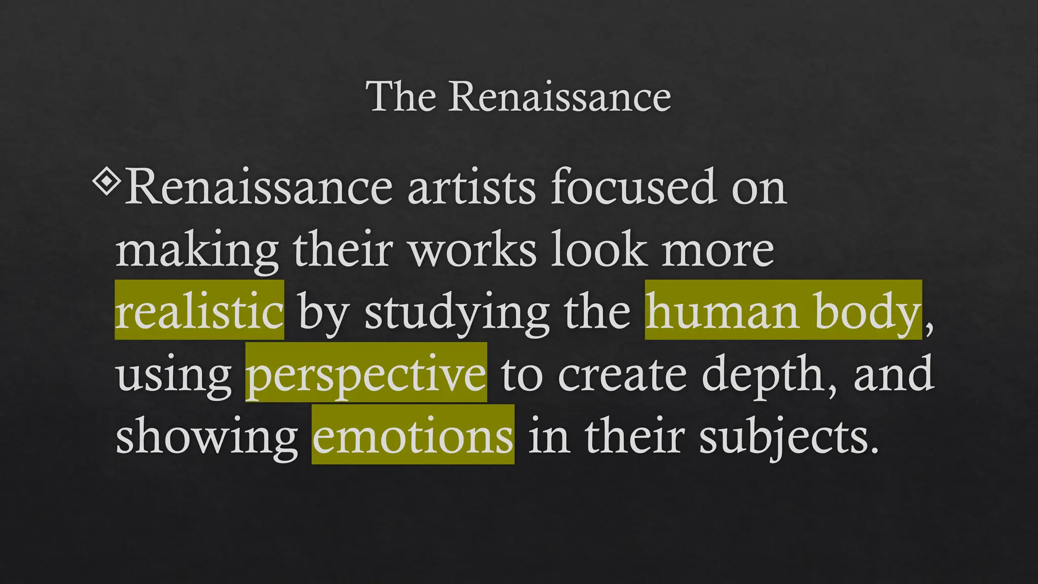 grade 9 renaissance and baroque lesson for grade 9 | PPTX