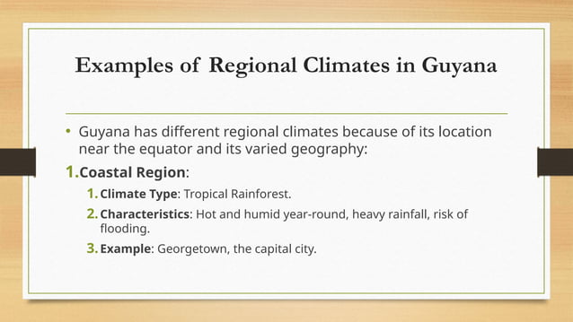 Grade 9 – Social Studies - Weather and Climate 3 -- Types of Climate ...