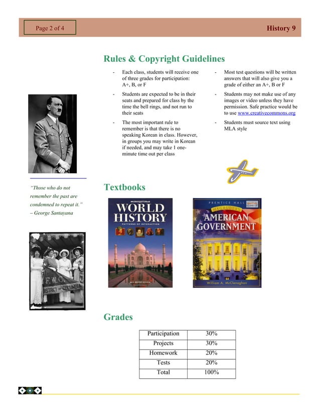 Grade 9 Social Studies Syllabus | DOC
