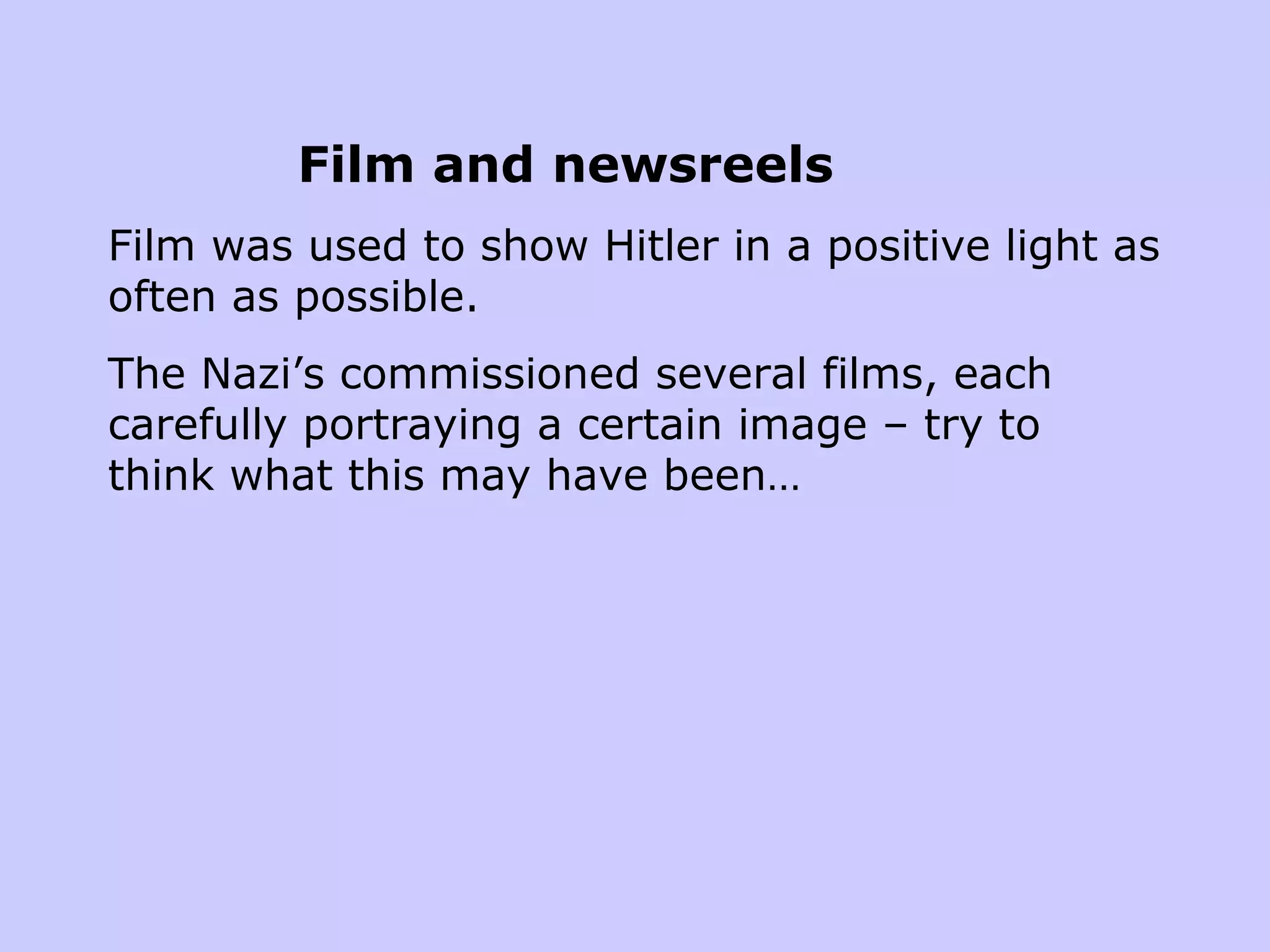 Grade 9 ss les 3 nazi propaganda 164 166 | PPT