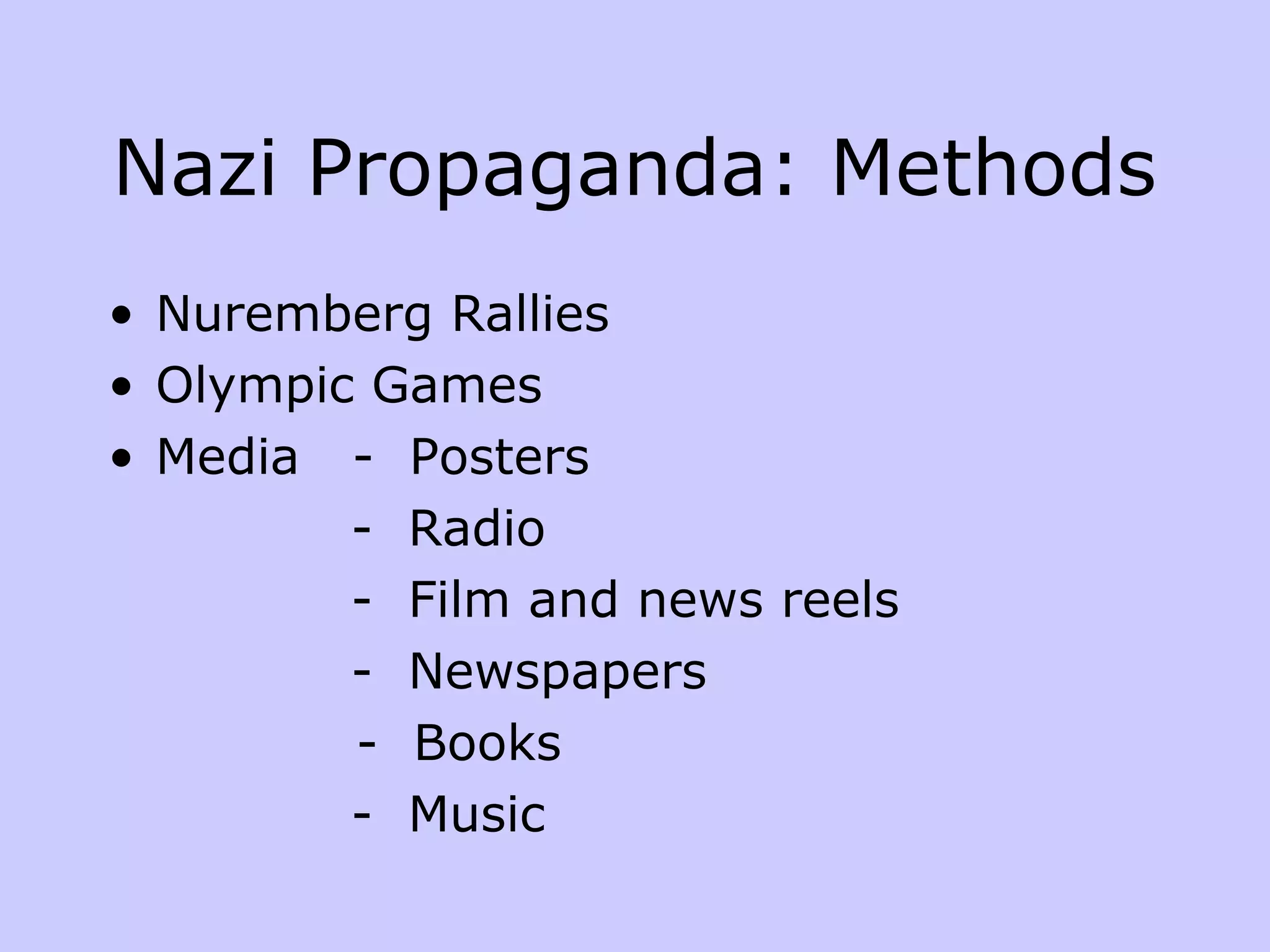 Grade 9 ss les 3 nazi propaganda 164 166 | PPT
