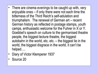 Grade 9 ss les 3 nazi propaganda 164 166 | PPT